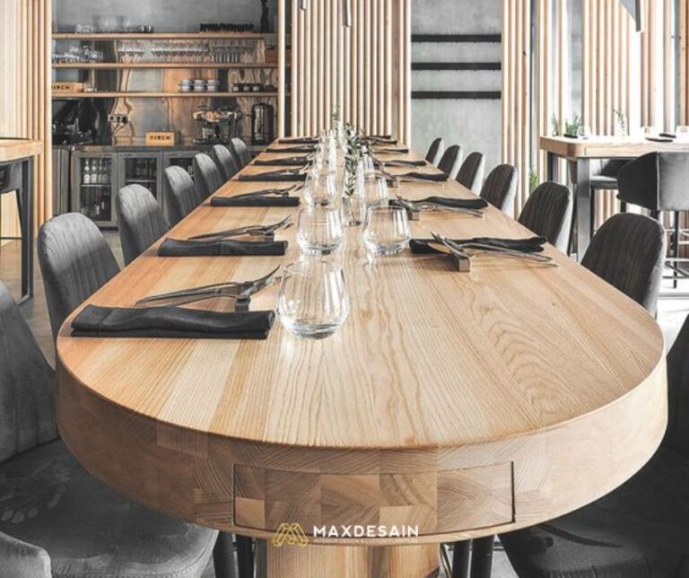 Jasa Custom Meja Bar Modern dan Minimalis - Max Desain